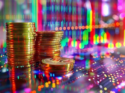 Financial Market Dynamics A Visual Representation Premium Ai Generated Image