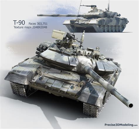Alutsista T 90 Main Battle Tank
