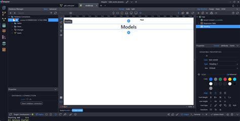 Restart Db Server Need Help Wappler Community