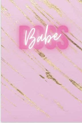 Stylish Premium Matte Boss Babe Notebook