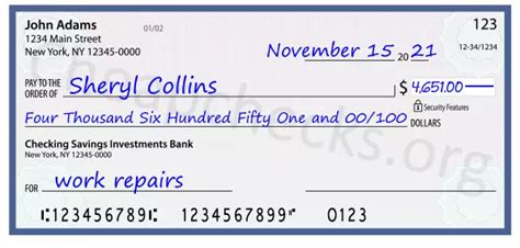 How To Write A Check For Dollars Cheap Checks