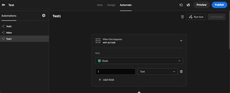 App Action Automations Do Not Trigger The Animation That Is Used To