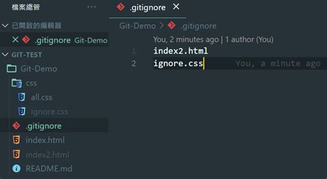 gitignore 忽略檔案 菜鳥學前端 javascript seo 技術