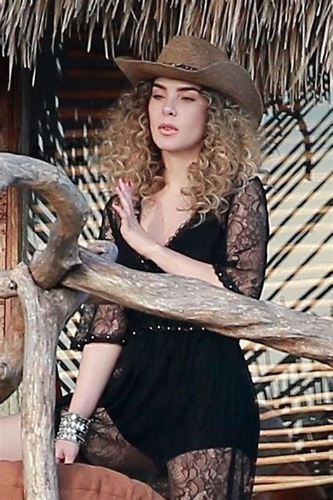 Belinda Peregrin On The Set Of A Photoshoot In Tulum Hawtcelebs