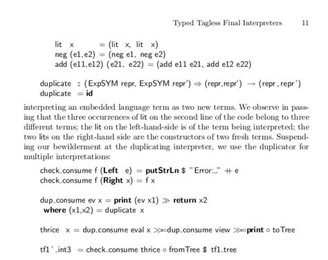 Haskell Typed Tagless Final Interpreters What Is The Use Of