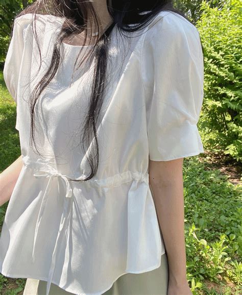 로맨틱라인 벨 스트링 퍼프 Bl 3color