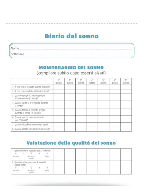 Diario Del Sonno 2 Pdf