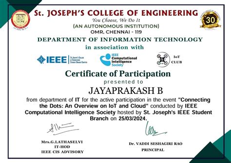 Jayaprakash B On Linkedin Iot Cloudcomputing Ieee