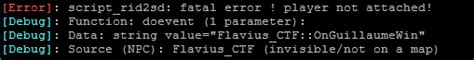 Battleground Scriptrid2sd Player Not Attached Scripting Support