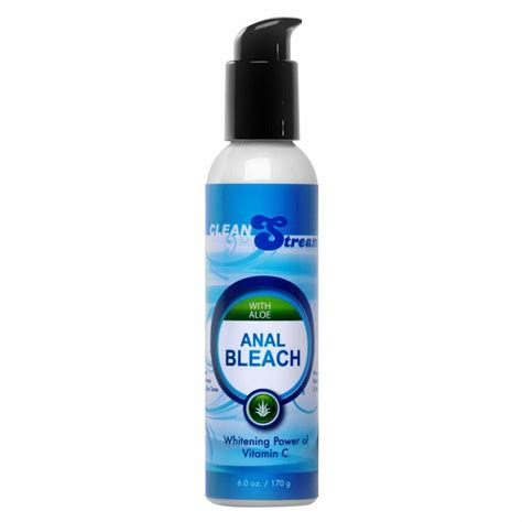 Cleanstream Anal Bleach Aloe Whitening Power Of Vitamin C 6 Oz Bottle