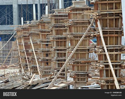 Timber Column Form Image Photo Free Trial Bigstock