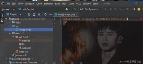 intellij idea创建servlet（web） idea webservlet创建 csdn博客
