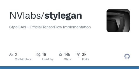 GitHub NVlabs Stylegan StyleGAN Official TensorFlow Implementation