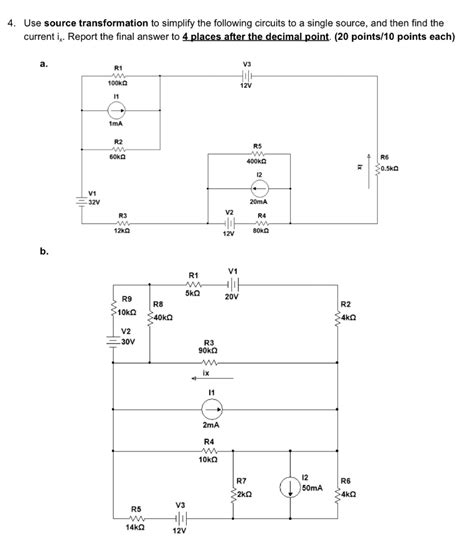 Solved Use Source Transformation To Simplify The Following