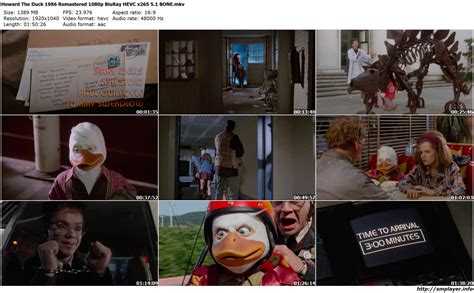 Download Howard The Duck 1986 Remastered 1080p Bluray Hevc X265 51