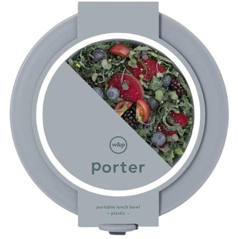 Porter Porter Bowl Plastic Slate Martie
