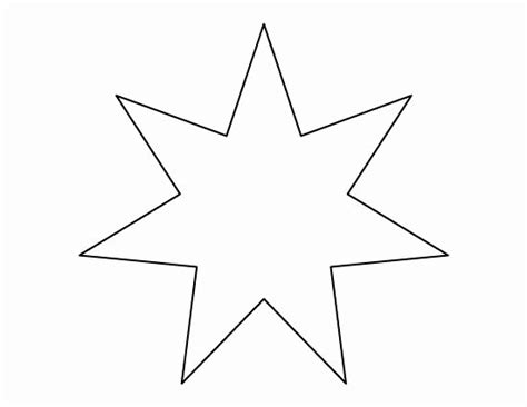 8 Point Star Template Printable Best Of Pin By Muse Printables On