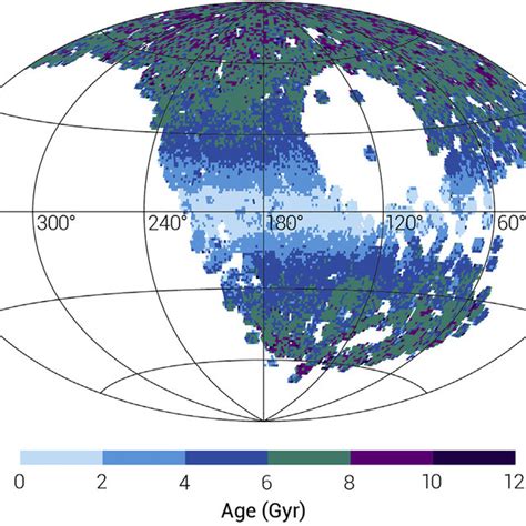 Spatial Variation Of Stellar Age Across Our Galaxy In The Galactic