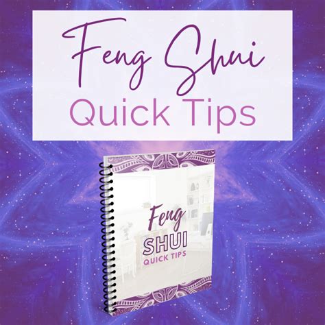 Feng Shui Quick Tips Guide