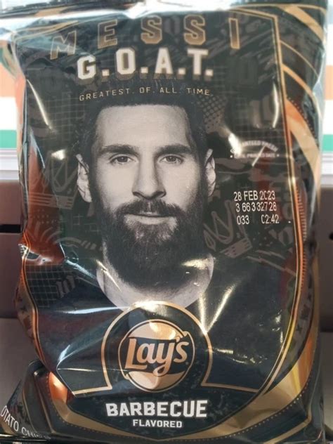 Lays Potato Chip Lionel Messi Goat Limited Edition 85g Exclusive Rare ⚽🏆 £20594 Picclick Uk