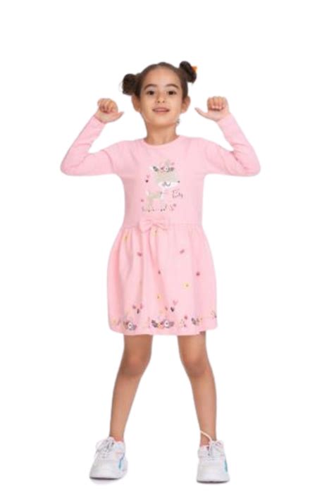 Детска Рокля дълъг ръкав