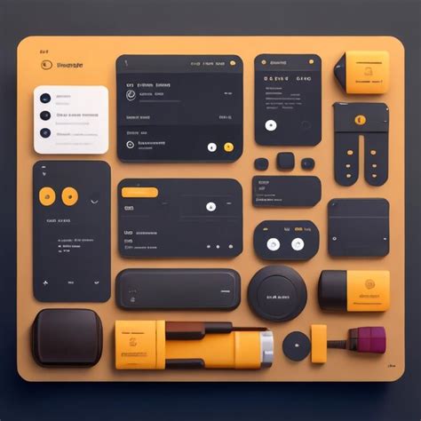 Premium Ai Image Interface Button Set