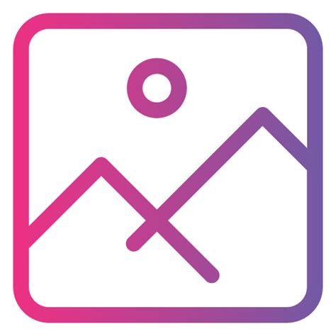 Frame Generic Gradient Outline Icon