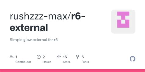GitHub Rushzzz Max R External Simple Glow External For R