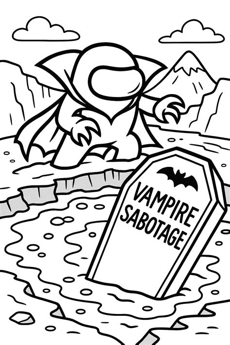 Free Among Us Halloween Coloring Pages Generator 20 Among Us