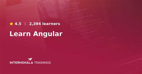 Online Angular Course And Training With Certificate