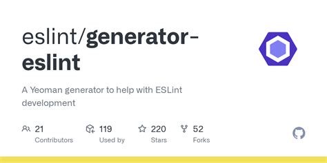 Github Eslintgenerator Eslint A Yeoman Generator To Help With Eslint Development
