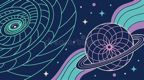 Planet With Digital Network Global Tech Connectivity Concept Vector Design Generative Ai