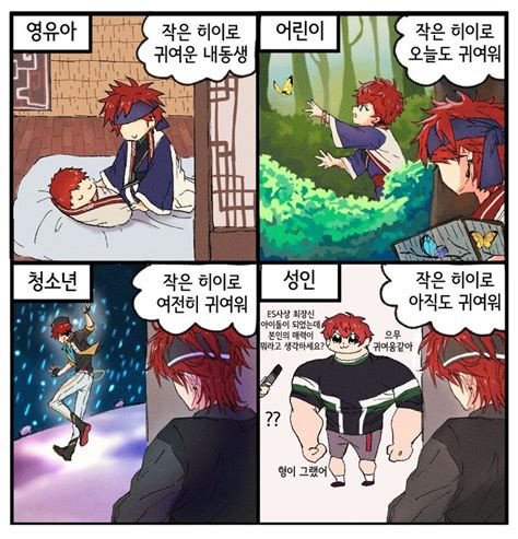 🦁saeu🐰 On X 그림 판 인어 포즈 귀여운 만화 그림