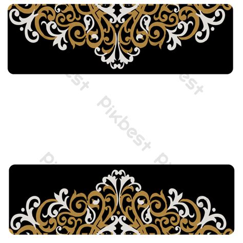 Seamless Decorative Boder Element Png Images Psd Free Download Pikbest