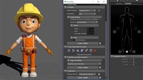 Rig A Character With Mayas Quick Rig Tool Lesterbanks
