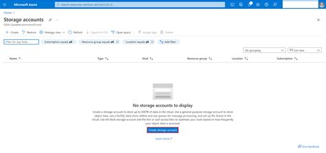 How To Create Storage Account Using Azure Portal