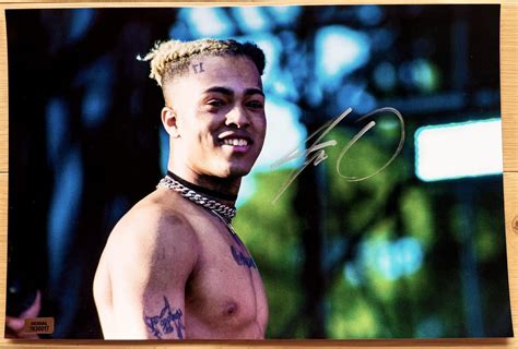 Xxxtentacion Signed Autographed 8x12 Inch Photo Coa Etsy