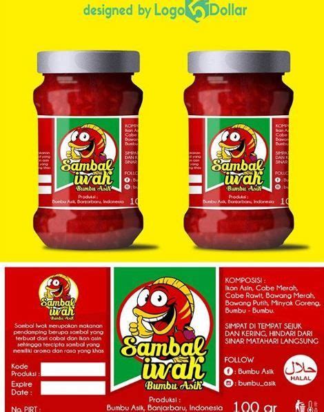 Label Design Desain Label Sambal Martini Artofit