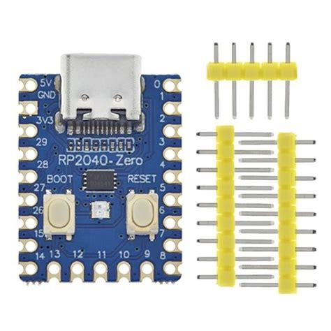 rp2040 zero a pico like mcu board tempero systems shopping