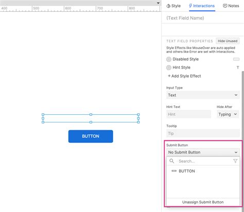 Text Field And Text Area Widgets Axure Docs