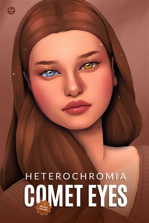 Comet Eyes Heterochromia Twistedcat On Patreon In 2023 Sims 4 Cc