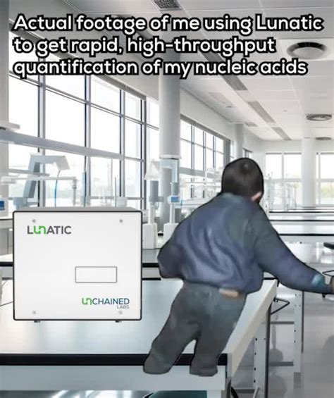 [video] Unchained Labs On Linkedin Get Your Quant On With Lunatic The Next Gen Nucleic Acid