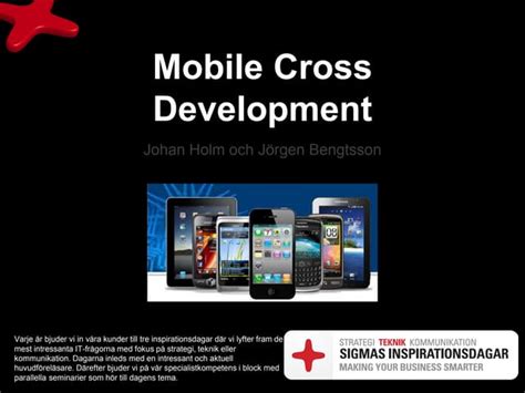 Mobile Cross Platform Development Ppt