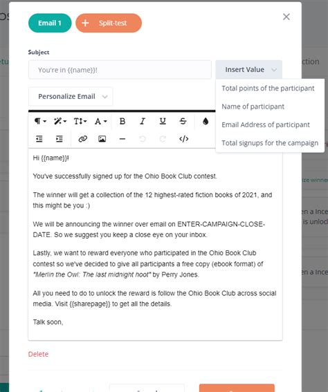how to personalize communication emails email notifications using custom variables upviral