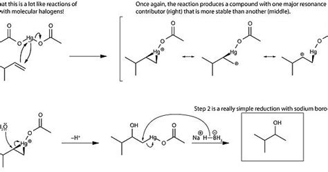 Oxymercuration Reduction Of An Alkene Imgur