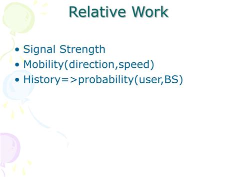 Ppt Dynamic Bandwidth Reservation In Cellular Networks Using Road