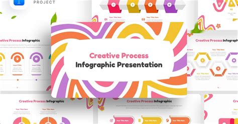 Creative Process Infographic Groovy Style Keynote Incl Creative And Infographi Envato