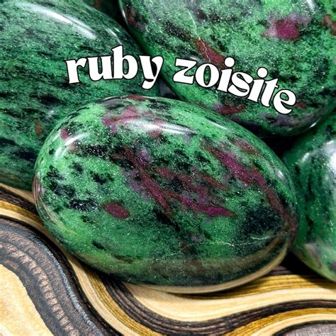 Ruby Zoisite Beads Etsy