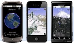 Android And Google Earth Technology Google Earth Blog