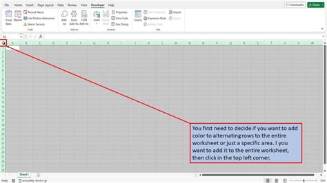 Apply Color To Alternate Rows In Excel Using Conditional Formatting Mark S Excel Tips